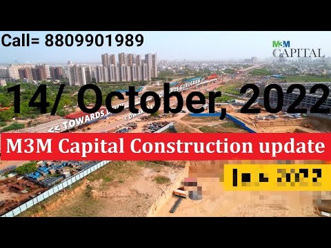 M3M Capital | sector=113 | Construction Updates ,| Dawarka expressway ...