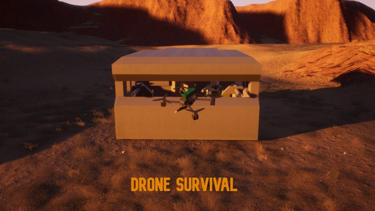 Survive the drone - Brick rigs #1 - YouTube