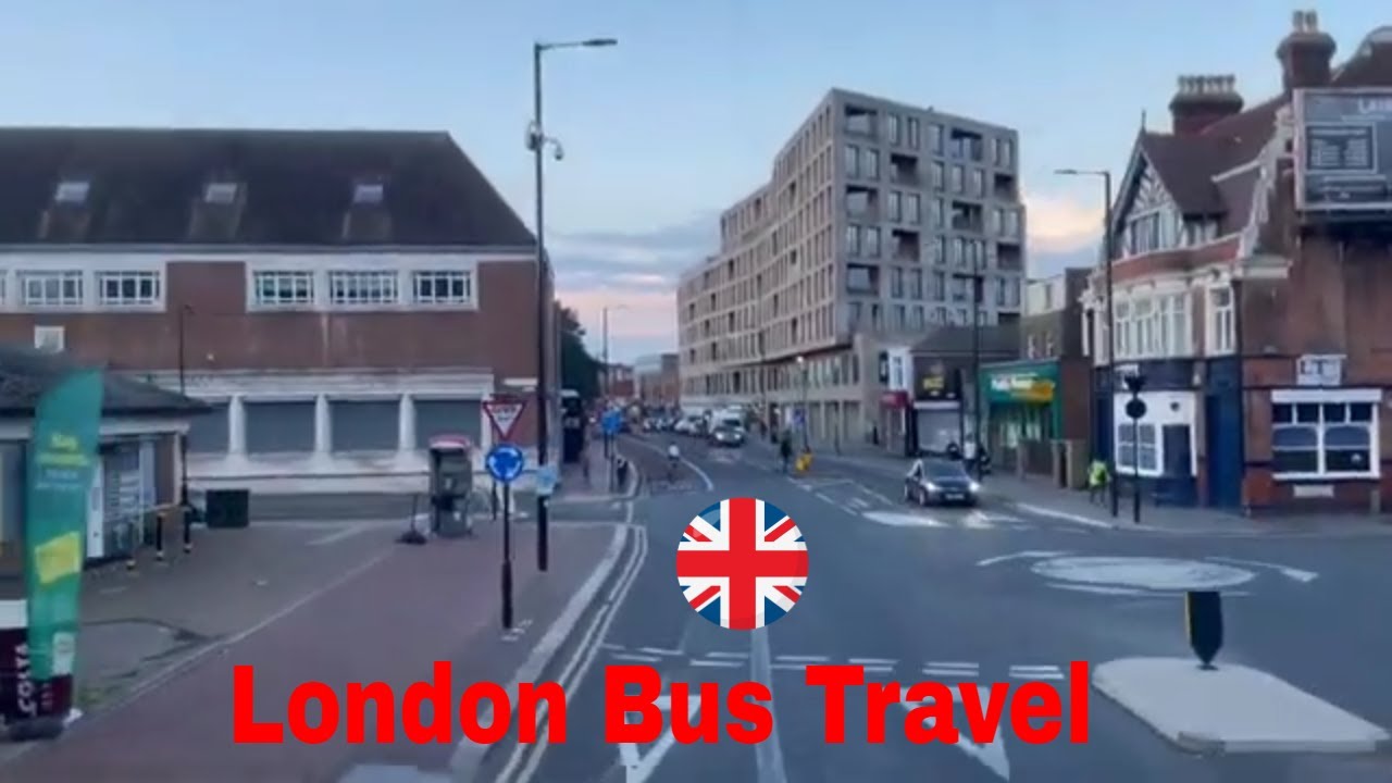 LONDON BUS TRAVEL Bus Route 349 Stamford Hill To Ponders End Enfield ...