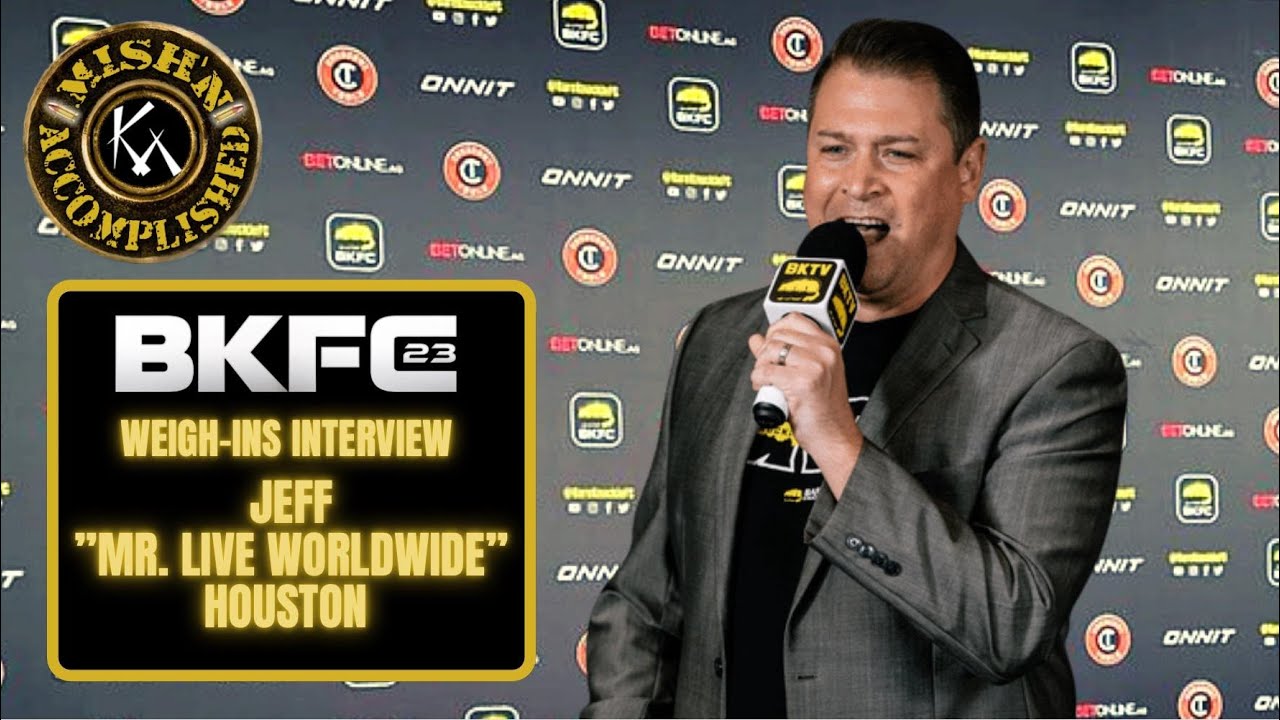 BKFC 23 Interview: Jeff Houston - YouTube