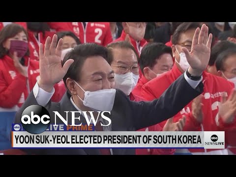 Yoon Seok-yeol wins South Korea's presidential election