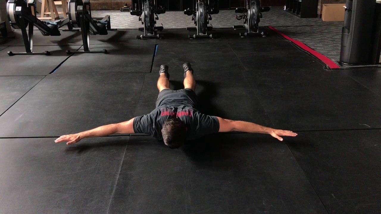 Prone Trap Fly | Warm-up and pre-hab - YouTube