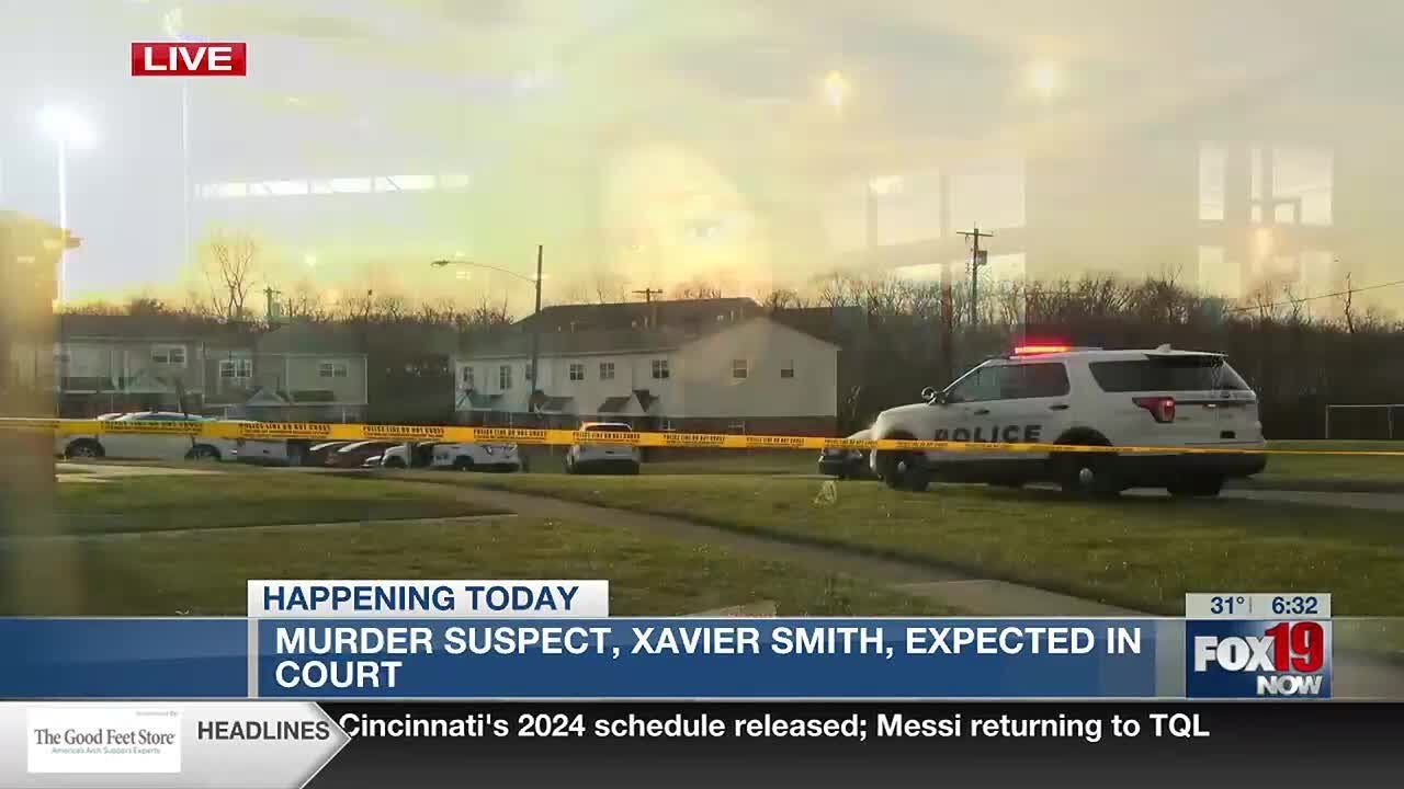 Murder suspect, Xavier Smith, expected in court - YouTube