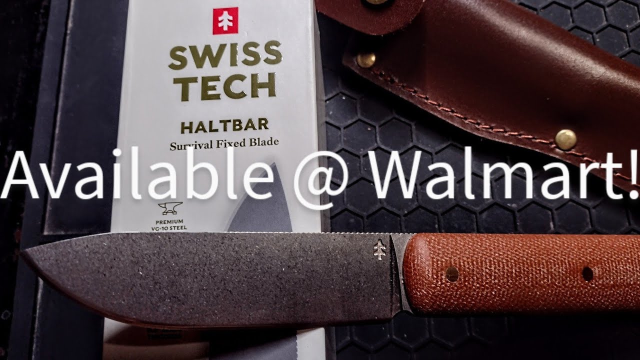 Seeing if my Swiss Tech knife from Walmart will fall apart when ...