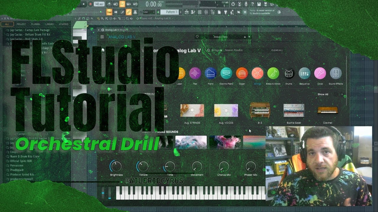 FL Studio Drill Beat Tutorial - Orchestral Elements Pt. 1 - YouTube