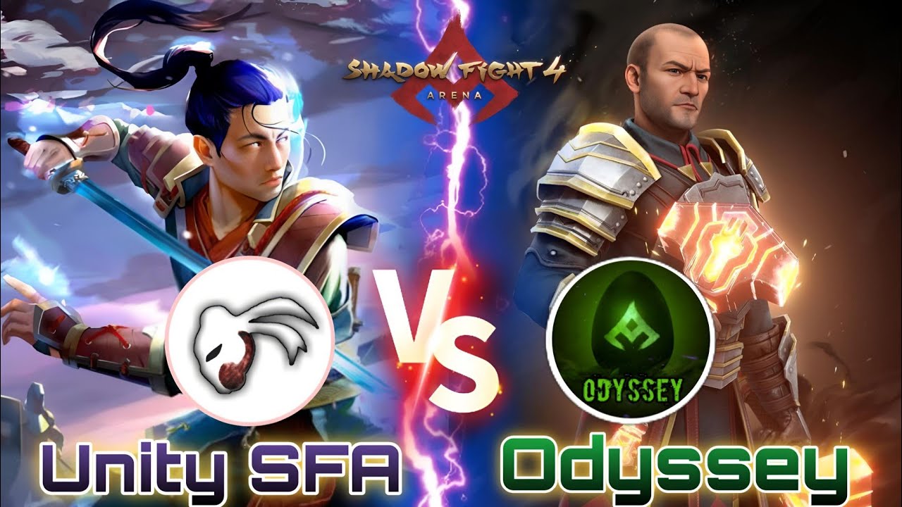 🔥UNITY SFA VS The Odyssey Gaming🔥[Part - 2] | Shadow Fight 4 : Arena ...