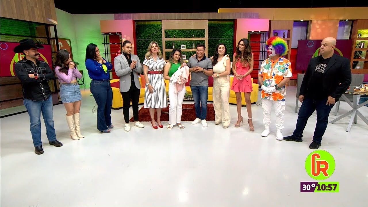 Miguel Lozano presenta a su hija Aria | Gente Regia - YouTube