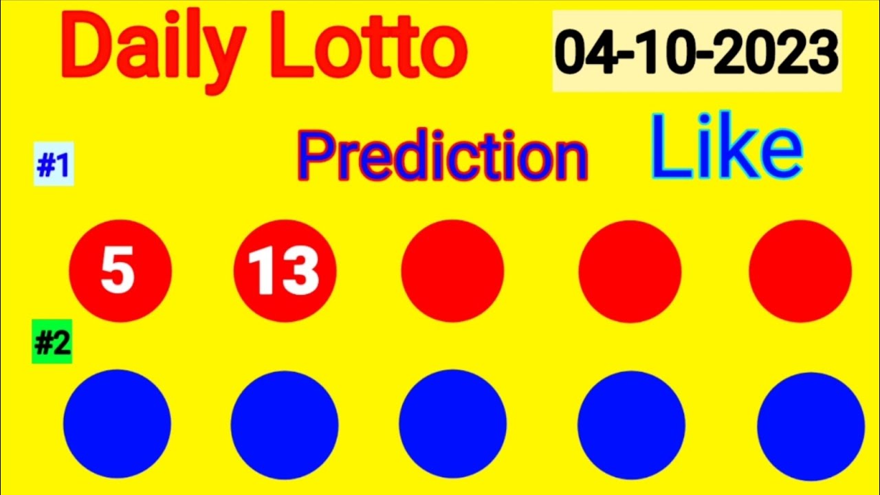 daily Lotto Prediction 04 October 2023 | daily lotto prediction for ...
