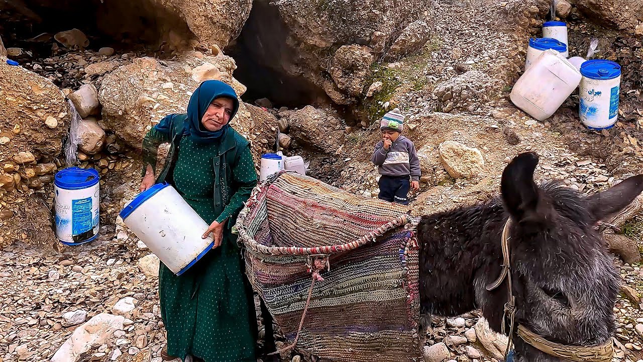 "Unbelievable: What This Woman and Donkey Do Together!" - Life in the nomadic way - YouTube