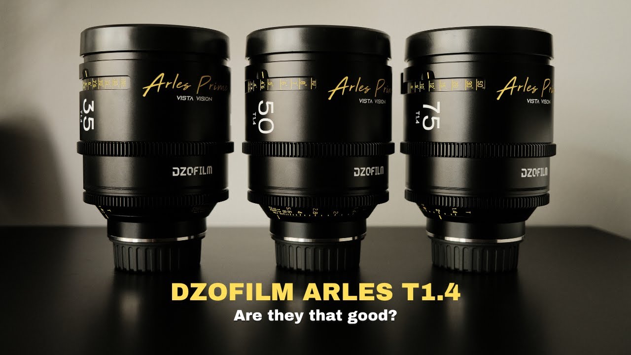DZOfilm ARLES Primes - First Look and Lens Review - YouTube