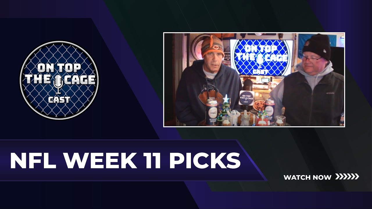 NFL Week 11 Picks Against the Spread- On Top The Cage - YouTube