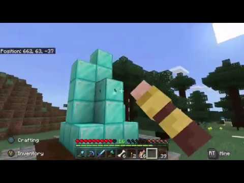 Finding 3 Stacks of Diamonds In Minecraft! My Building Let's Play ...