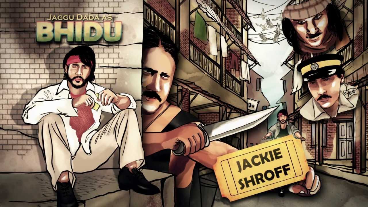Jackie Shroff as Bhidu - YouTube