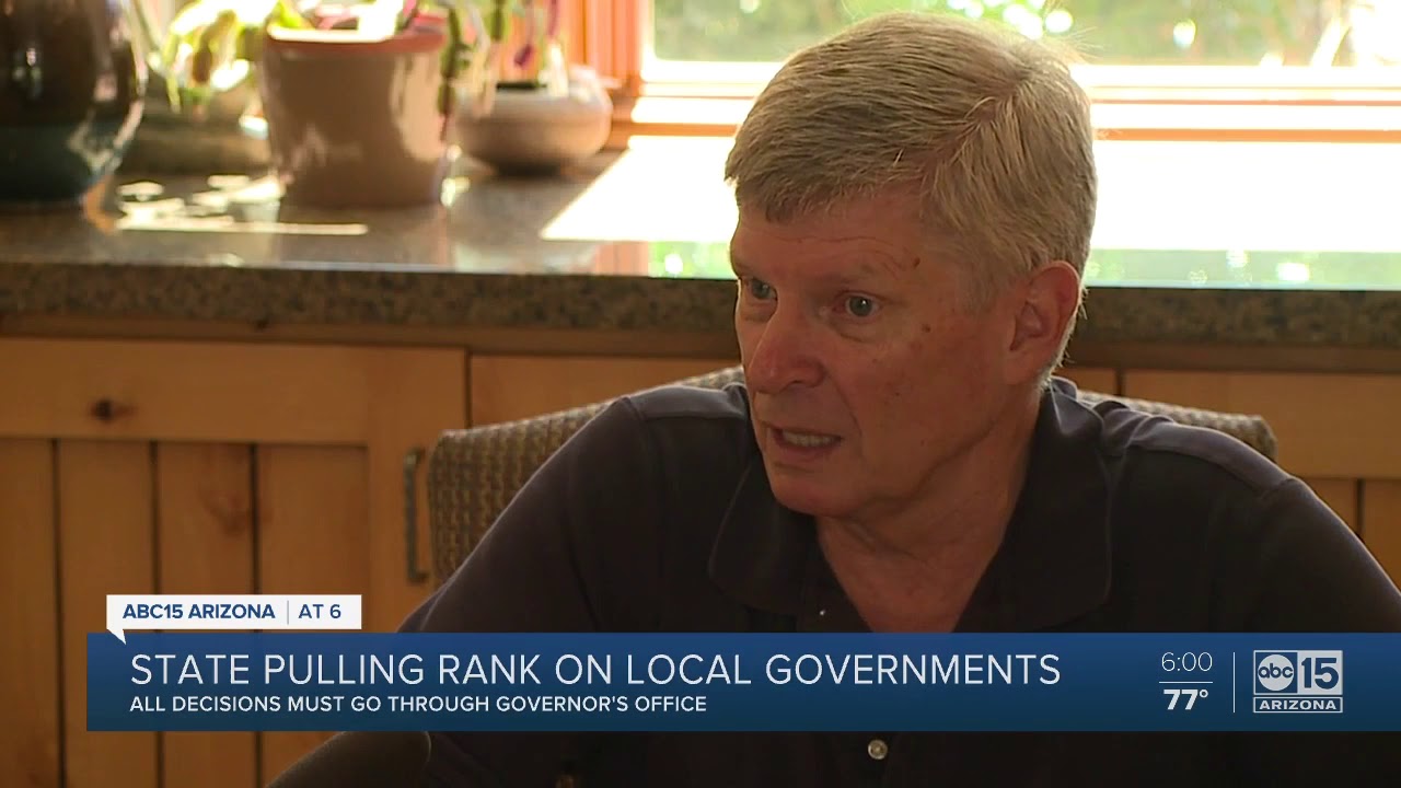 State of Arizona pulling rank on local governments - YouTube