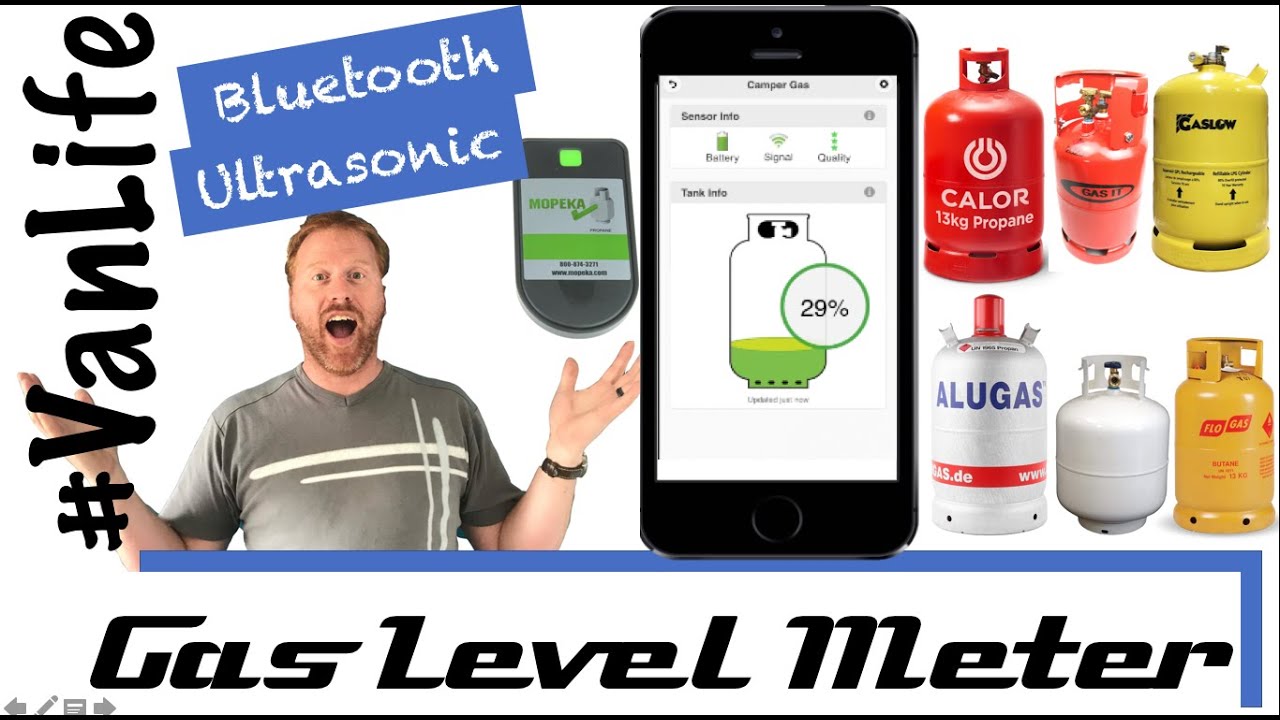 Mopeka LPG Gas Bottle Level Meter and Gas It discount code - Ultrasonic ...