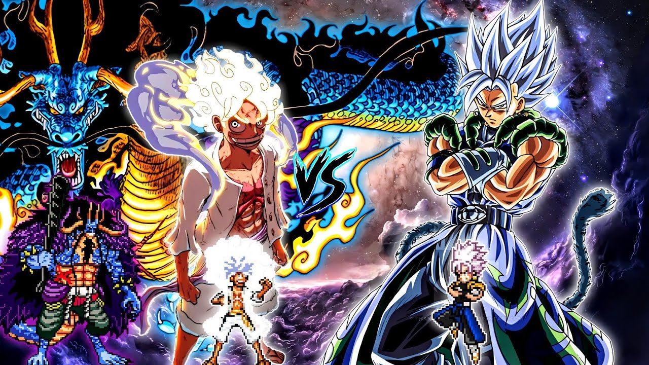 Kaido Hybrid Form V2 OP (New) & TC Luffy OP Buff VS Gogetto MUI OP in ...