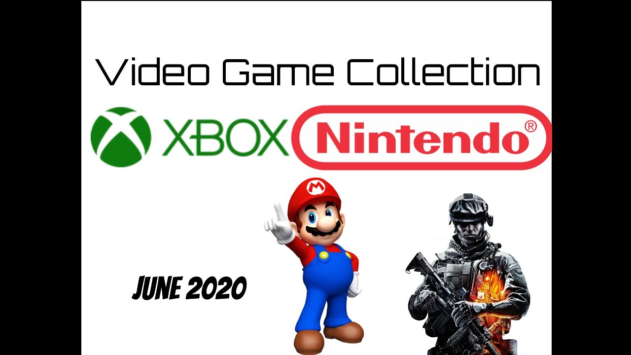 Physical Video Game Collection June 2020 - YouTube