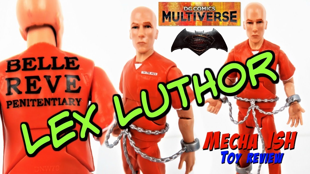 DC Comics Multiverse LEX LUTHOR (Inmate) Batman V Superman Movie Action ...