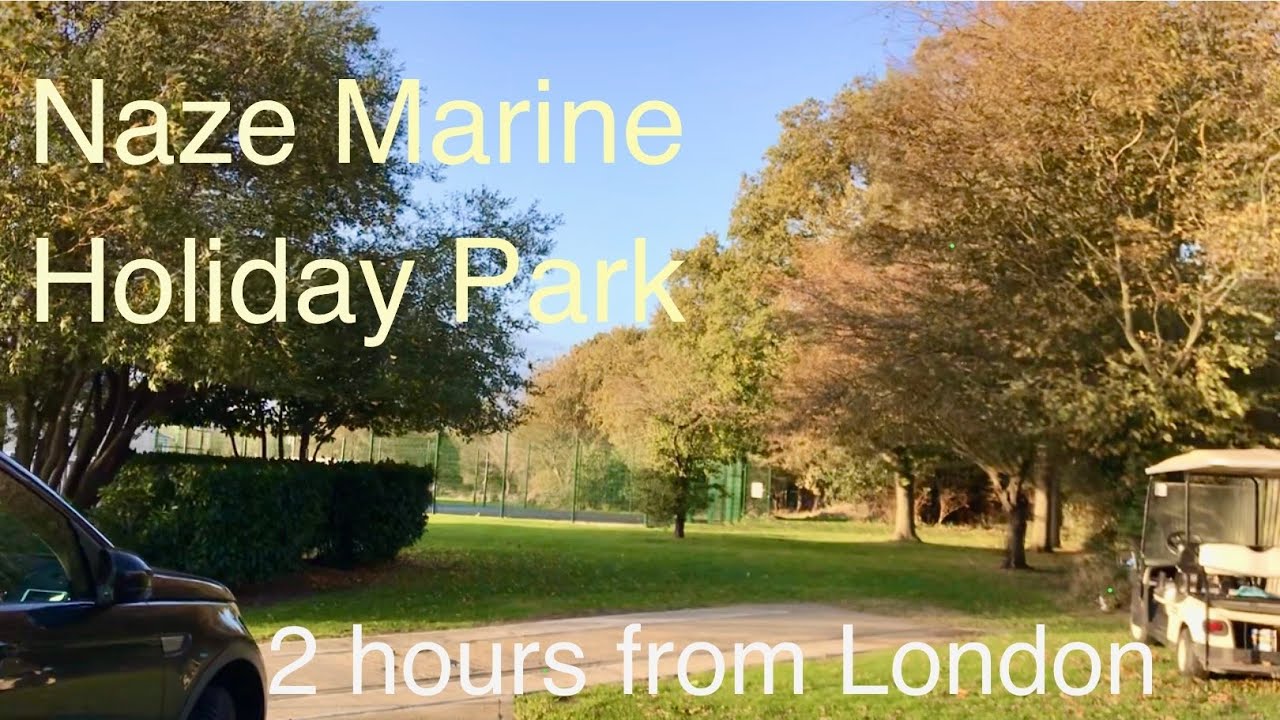 Walking tour Naze Marine Holiday Park at Walton-on-Naze, Essex, England ...