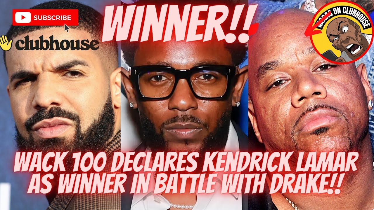 Wack 100 Declares Kendrick Lamar The Winner In Drake Vs Kendrick Rap ...
