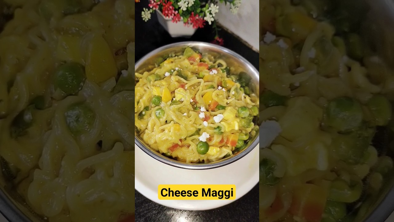 Cheese Maggi | Maggi Lovers | Veg Cheese Maggi | #maggi | Maggi Noodles ...