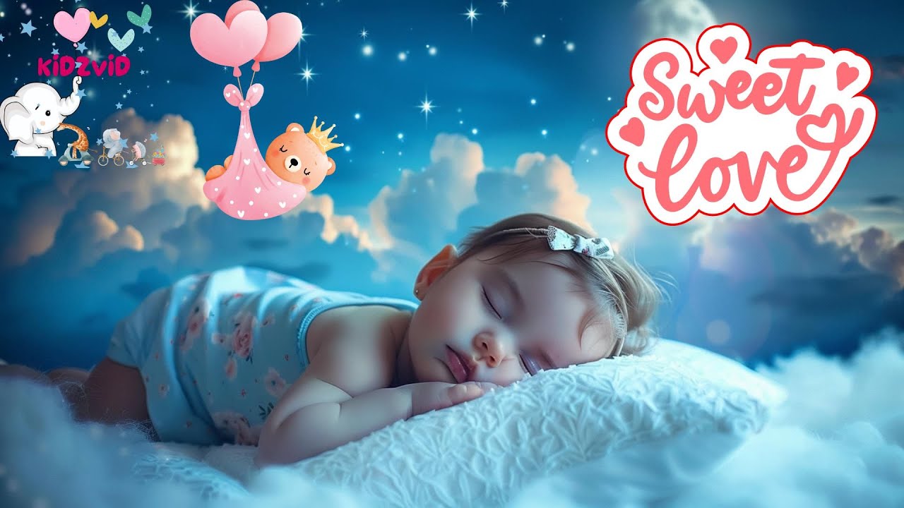 Baby night songs for sleeping- Lullaby for baby fall asleep - Mozart ...