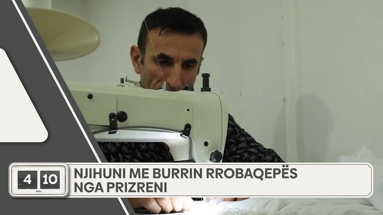 Njihuni me burrin rrobaqepës nga Prizreni - YouTube