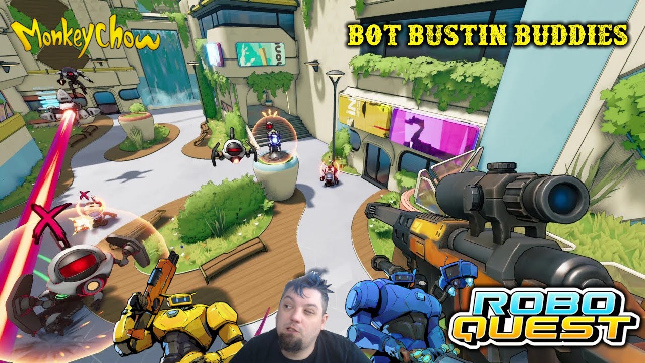Bot-Bustin Buddies in ROBOQUEST !! - YouTube