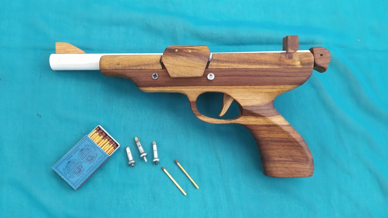 Homemade Matches Slingshot - YouTube