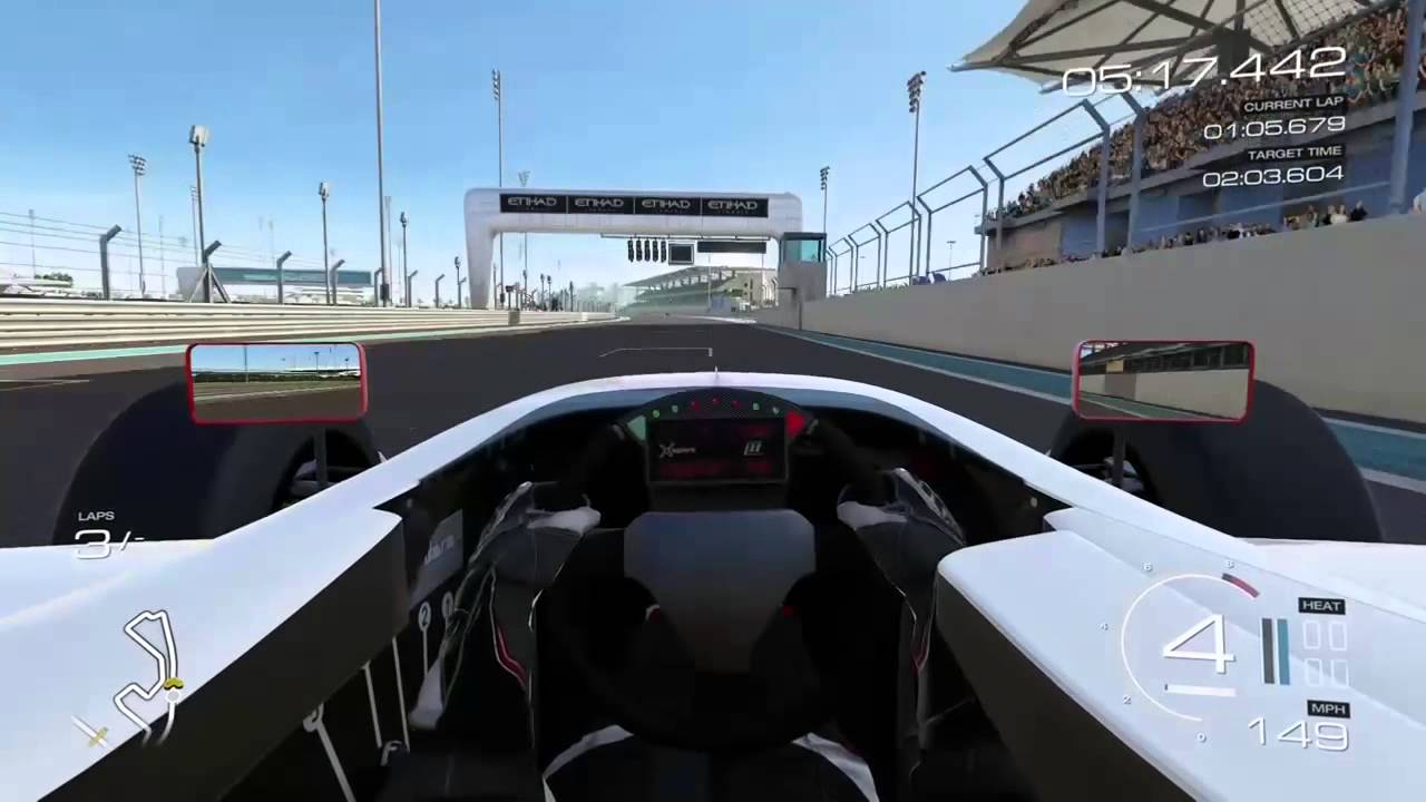 Forza Motorsport 5 - Low (Ghost) vs. High (Cockpit) Downforce - YouTube