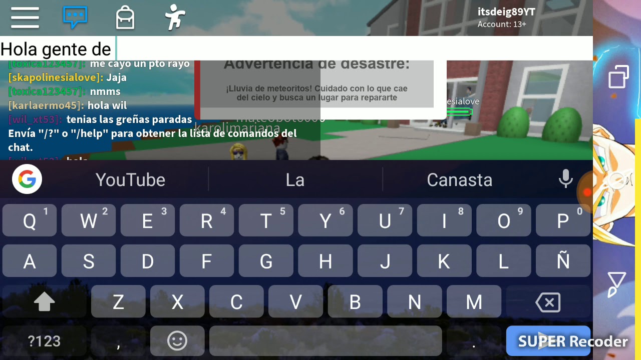 Todos lo comandos del chat de ROBLOX! - YouTube