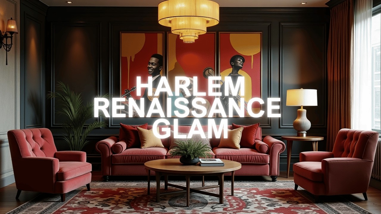 Harlem Renaissance Glam Interior Design | Ultimate Guide for Home Decor ...