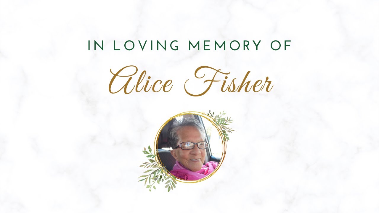 Alice Fisher Funeral Service - 15 January 2022 - YouTube