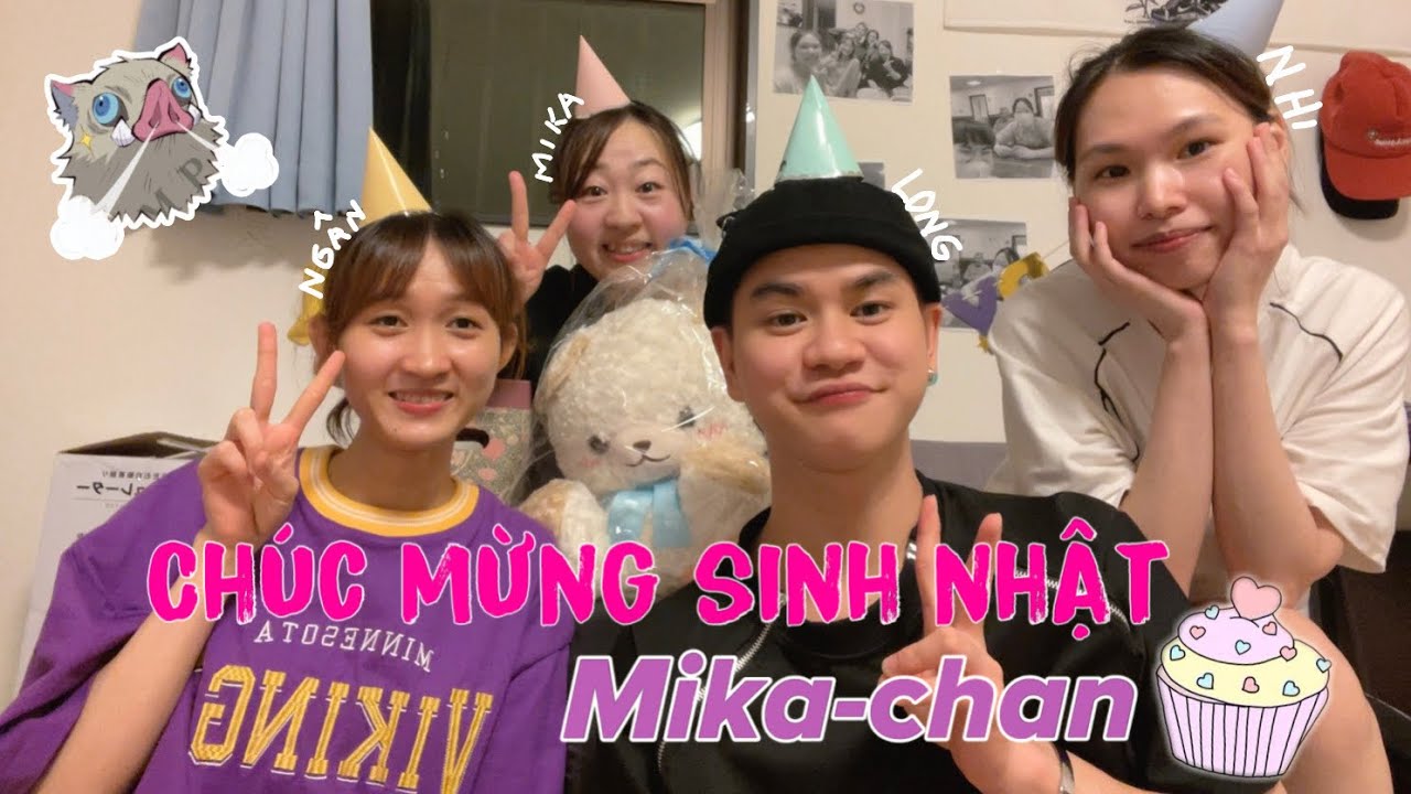 khui quà phong cách Việt Nam😜 chúc mừng sinh nhật Miss-Mika 🎂 - YouTube