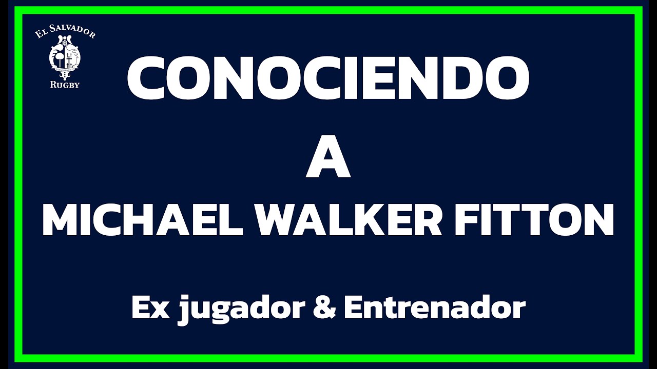 Charlando con... Michael Walker-Fitton - YouTube