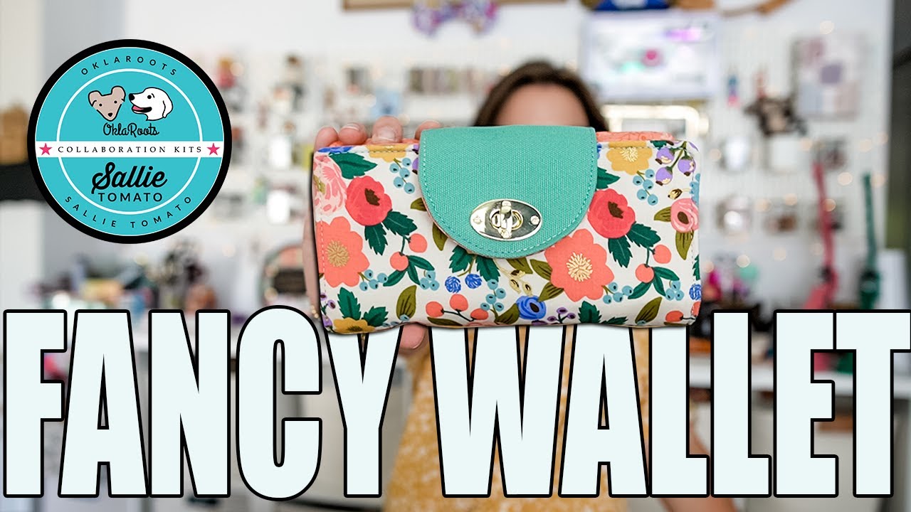 A Wallet To Hold EVERYTHING! Let's Make The Mia Everyday Wallet From Bagstock With Sallie Tomato ...