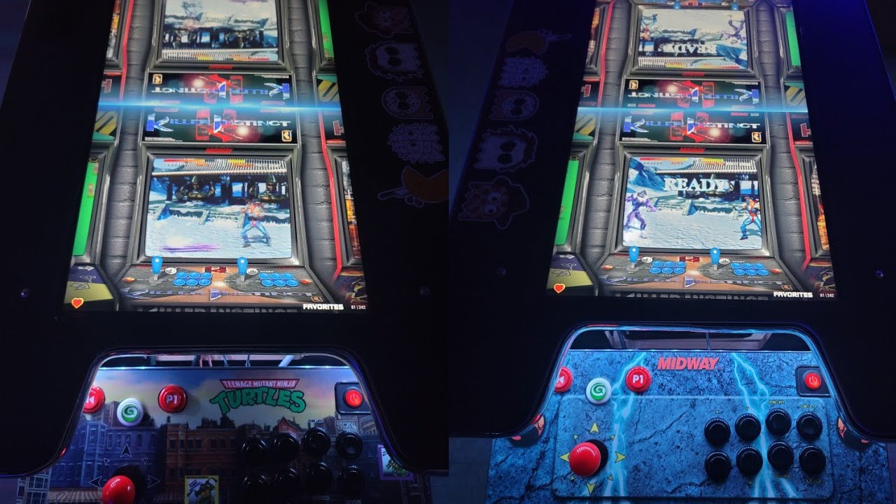 Arcade1up Cocktail Table Mod Update (w/ Killer Instinct Gameplay) - YouTube