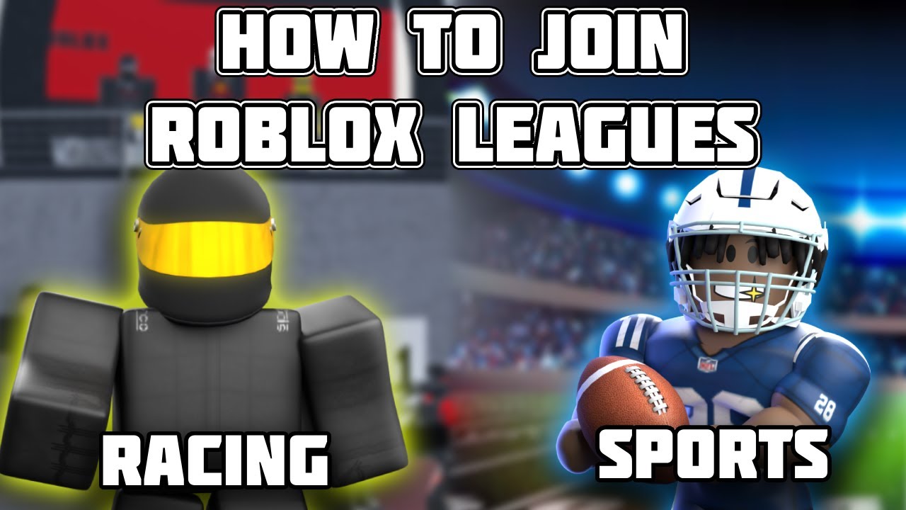 How To Join Roblox Leagues! Ro-Racing and Sports! - YouTube