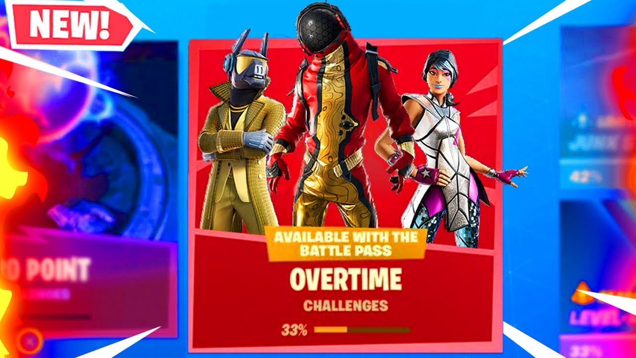 *NEW* OVERTIME REWARDS in Fortnite! (SEASON X) - YouTube