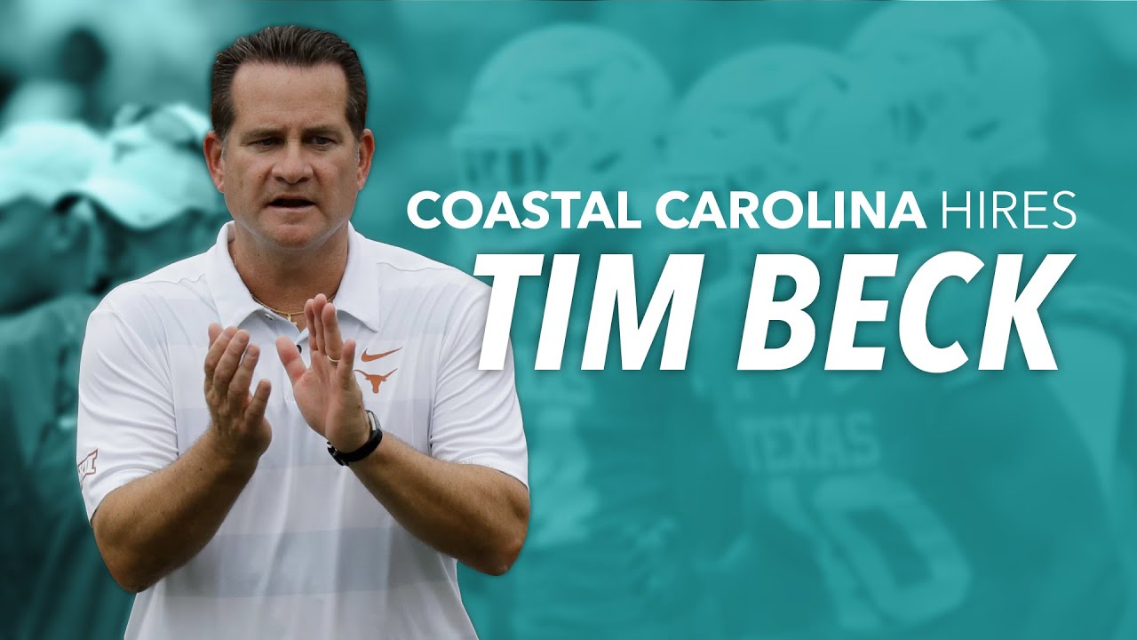LIVE: Coastal Carolina introduces new head coach Tim Beck - YouTube