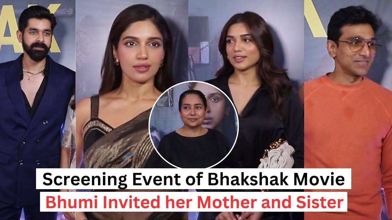 Screening - Bhakshak Movie || Bhumi Pednekar || Surya Sharma ...