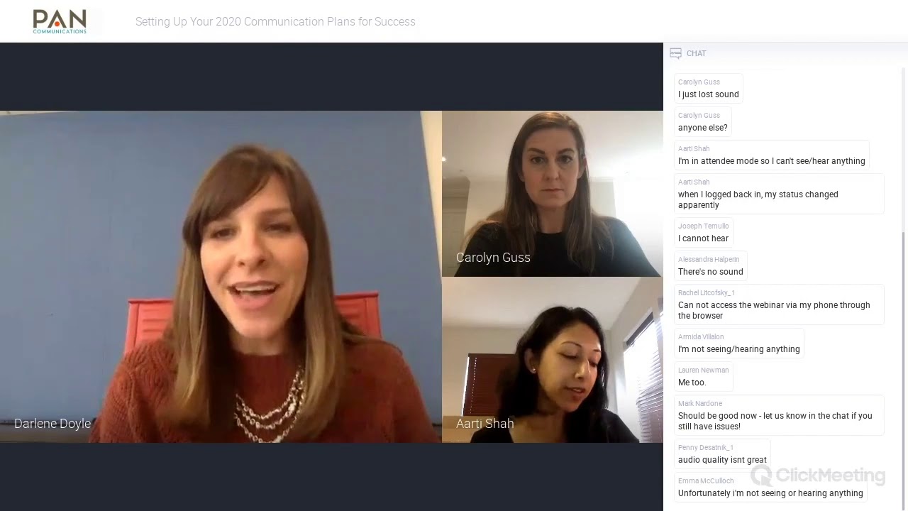 Setting Up Your 2020 Communication Plans for Success with PAN ...