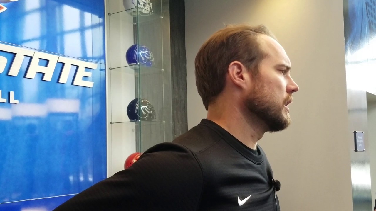 12/15/16 interview with BSU OL coach, Scott Huff - YouTube