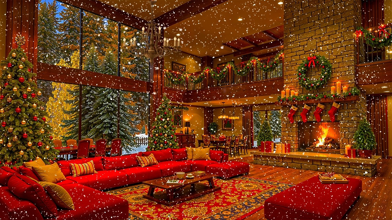 Peaceful Christmas Music for Relaxation | Relaxing Christmas Ambience ...
