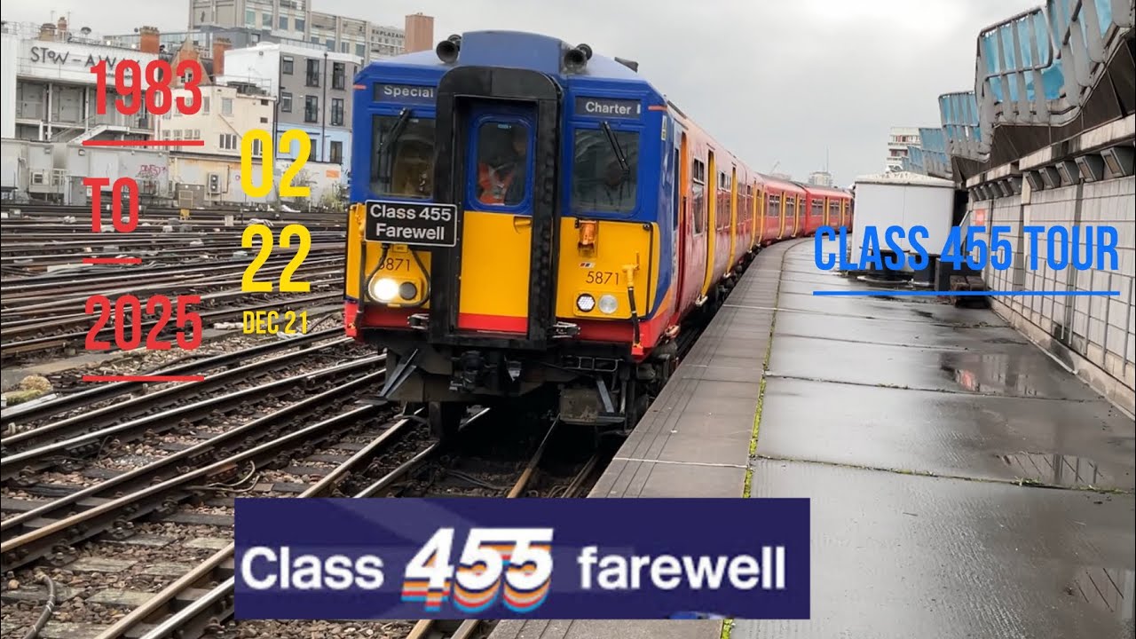 Farewell class 455. 1983-2025 - YouTube