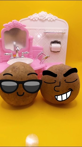 Duo potato 🥔 Emoji challenge #challenge #funny #humor #comedy #cartoon ...