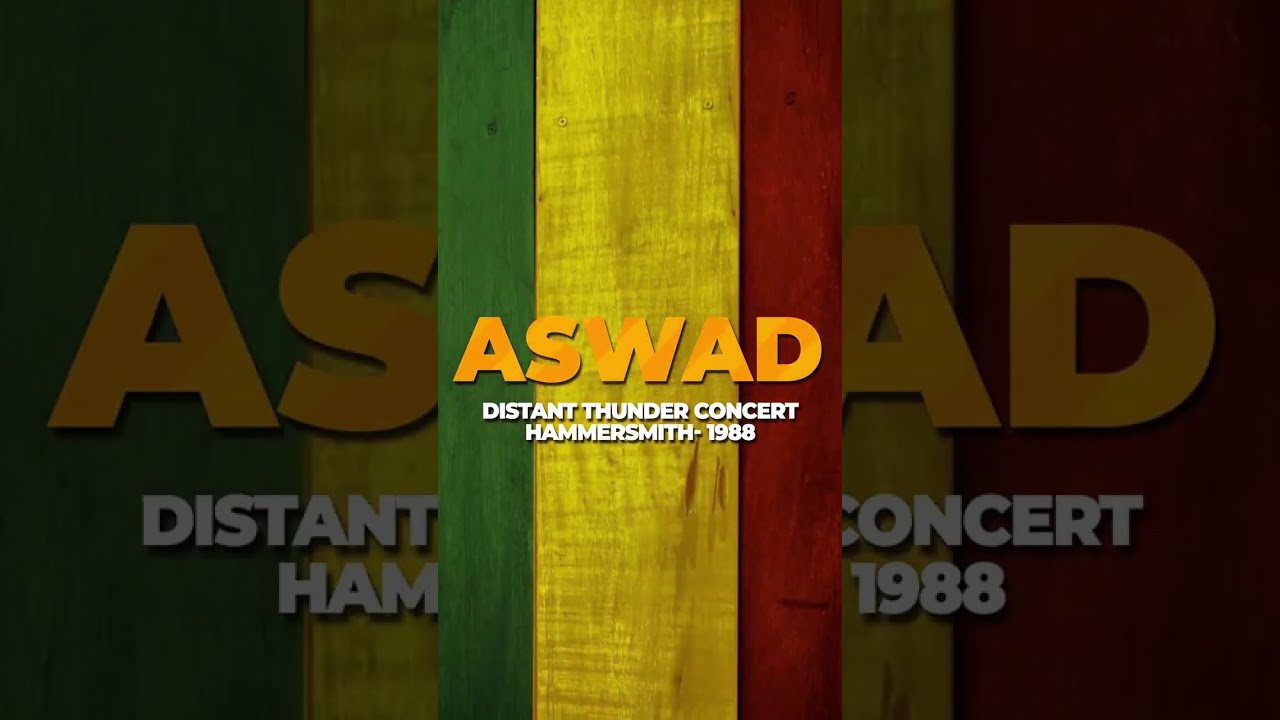 Aswad-Justice Distant Thunder Concert 1988 - YouTube