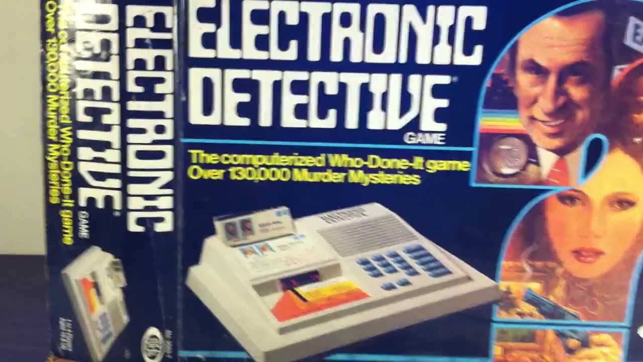 Vintage Electronic Detective Game by Ideal featuring Don Adams - YouTube