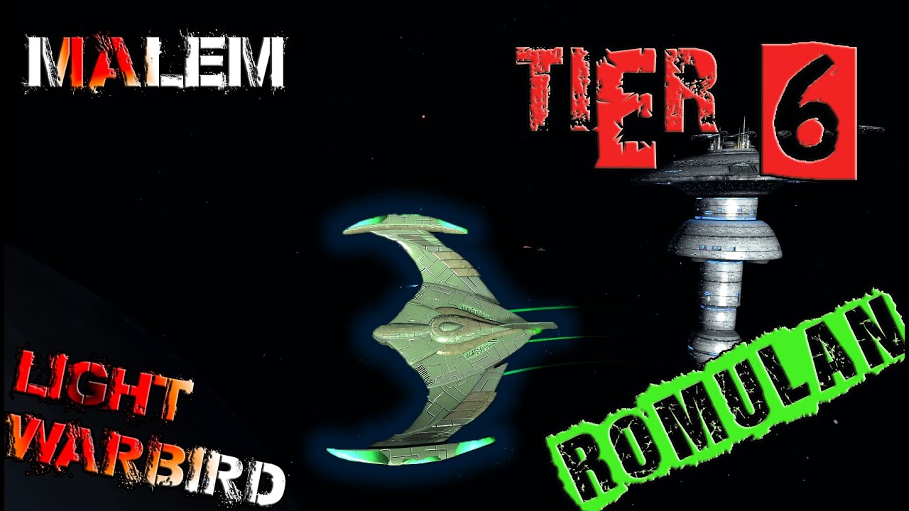 Malem Light Warbird [T6] with all ship visuals - Star Trek Online - YouTube