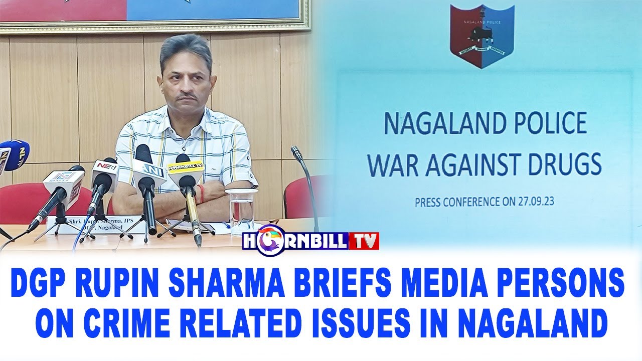 DGP RUPIN SHARMA BRIEFS MEDIA PERSONS ON CRIME RELATED ISSUES IN ...